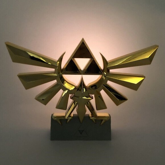 zelda | Other | Legend Of Zelda Triforce Light Hyrule Crest By Paladone ...